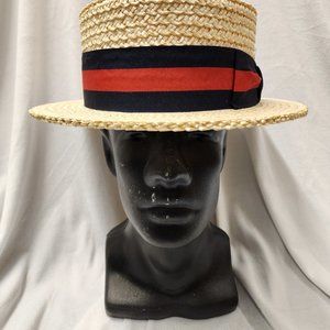 HXC Hatcrafters Inc. | Accessories | Skimmer Hat Italian Straw | Poshmark